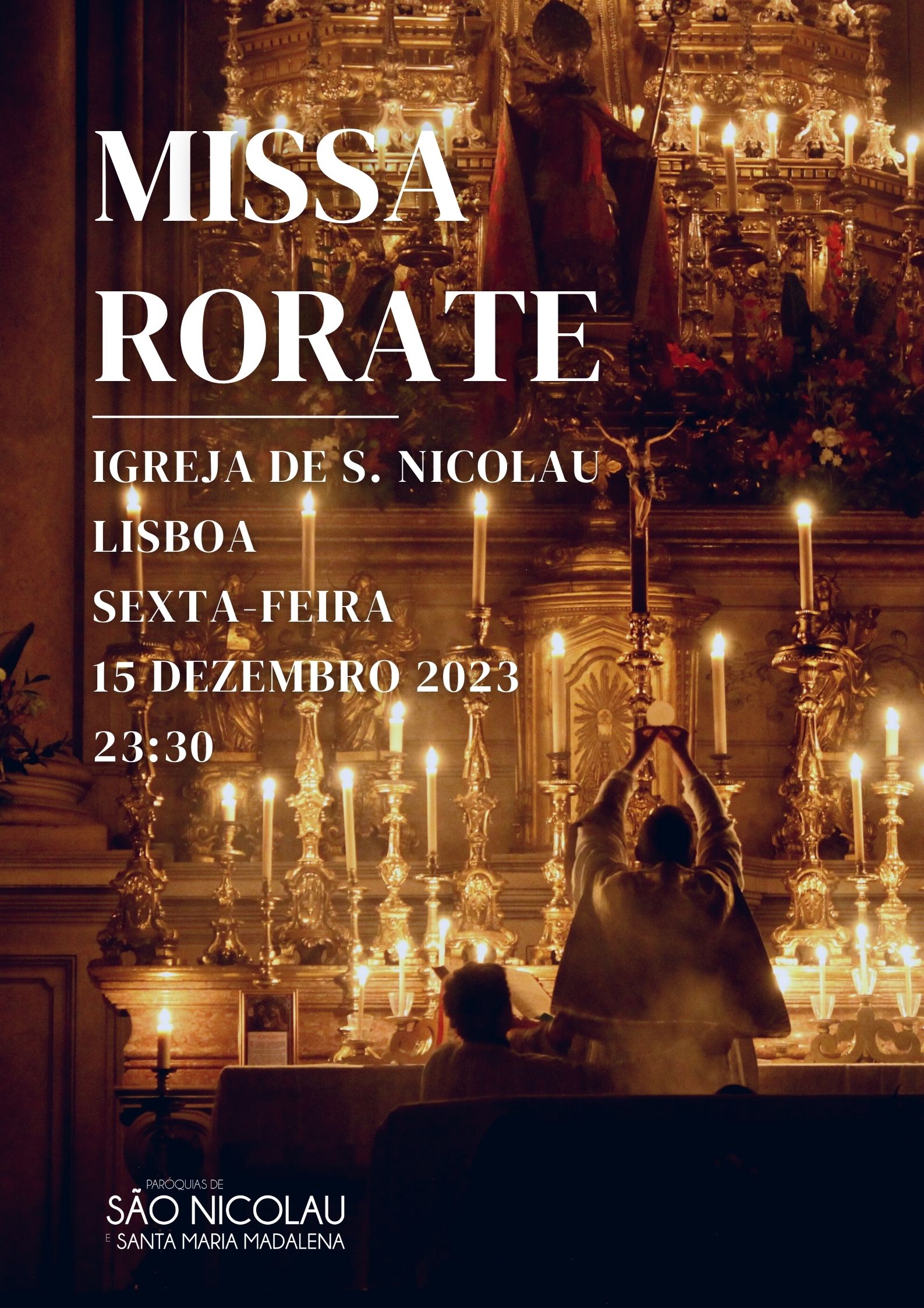Missa Rorate - Paróquia de São Nicolau